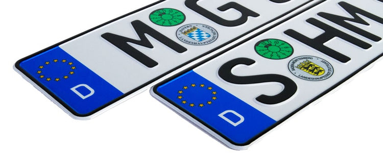 GERMANPLATES.COM Personalized European License Plates – GermanPlates.com