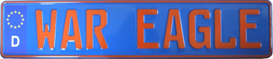Create your own customized European license plate – GermanPlates.com