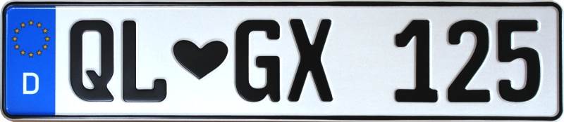 25 German EEC License Plates – GermanPlates.com