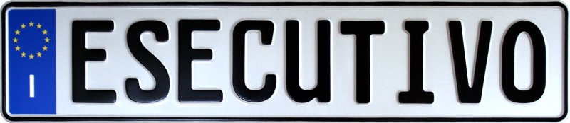 Italy license plate – GermanPlates.com