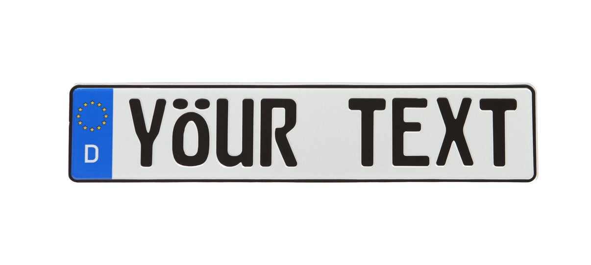 GERMANPLATES.COM Personalized European License Plates – GermanPlates.com