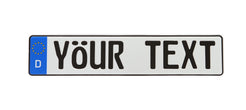 GERMANPLATES.COM Personalized European License Plates – GermanPlates.com